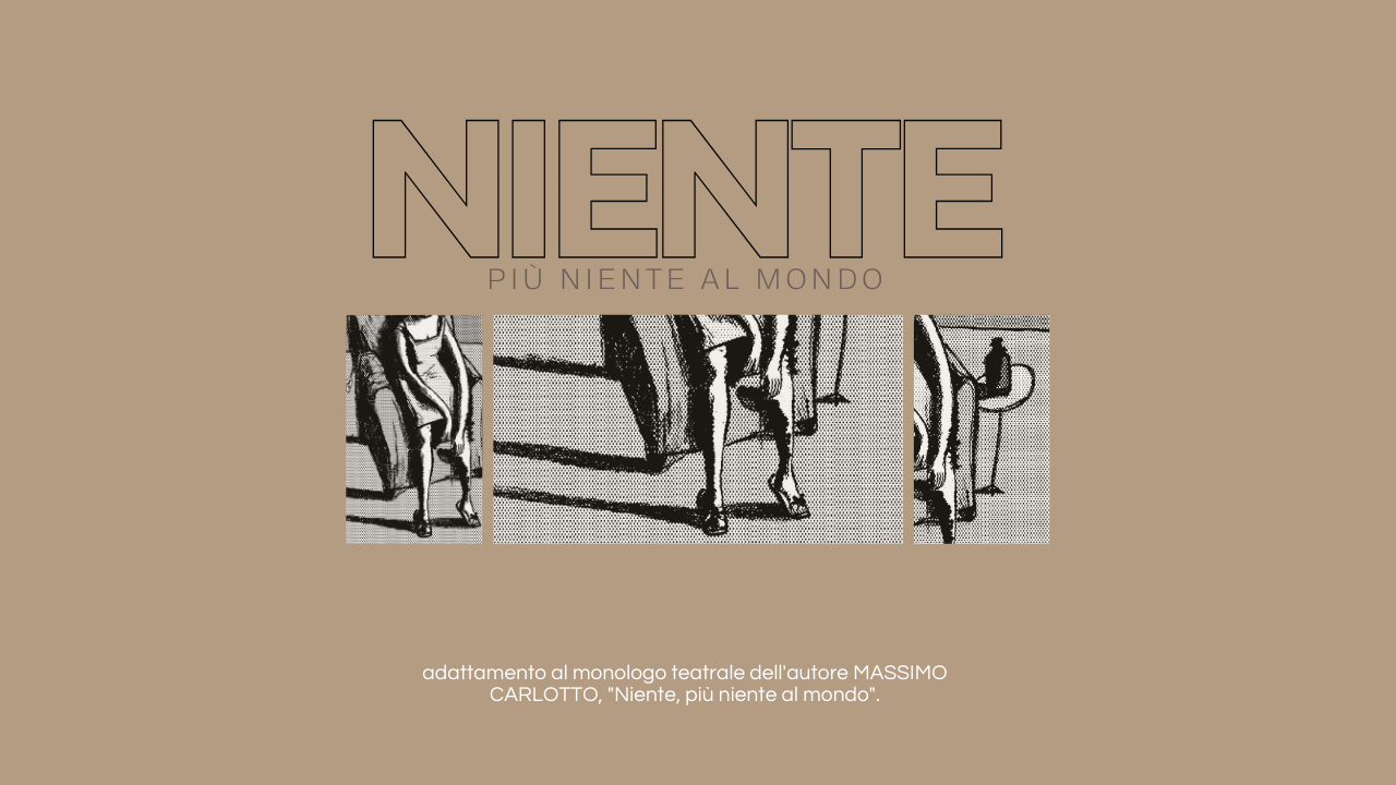 Niente, più niente al mondo - crowdfunding