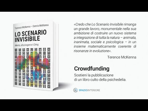 LO SCENARIO INVISIBILE di Terence e Dennis McKenna - crowdfunding