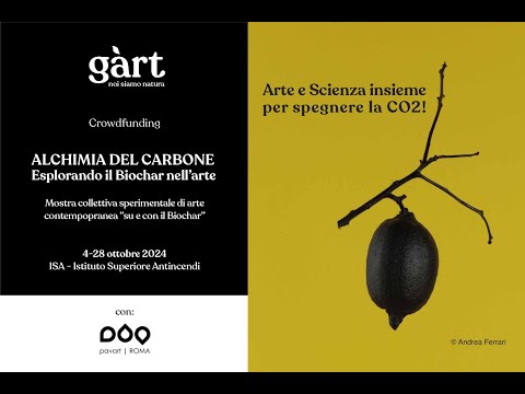 BIOCHART - Alchimia del carbone - crowdfunding